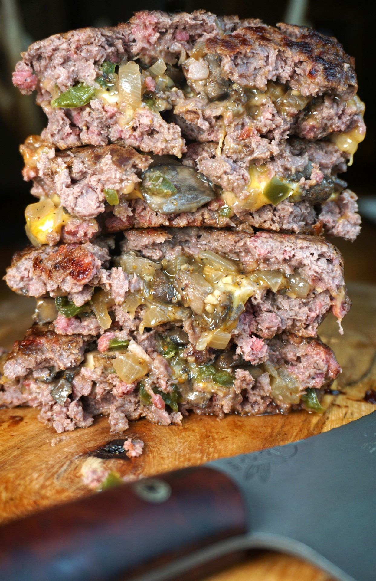 Stuffed Venison Burgers - Wayfinder's Galley